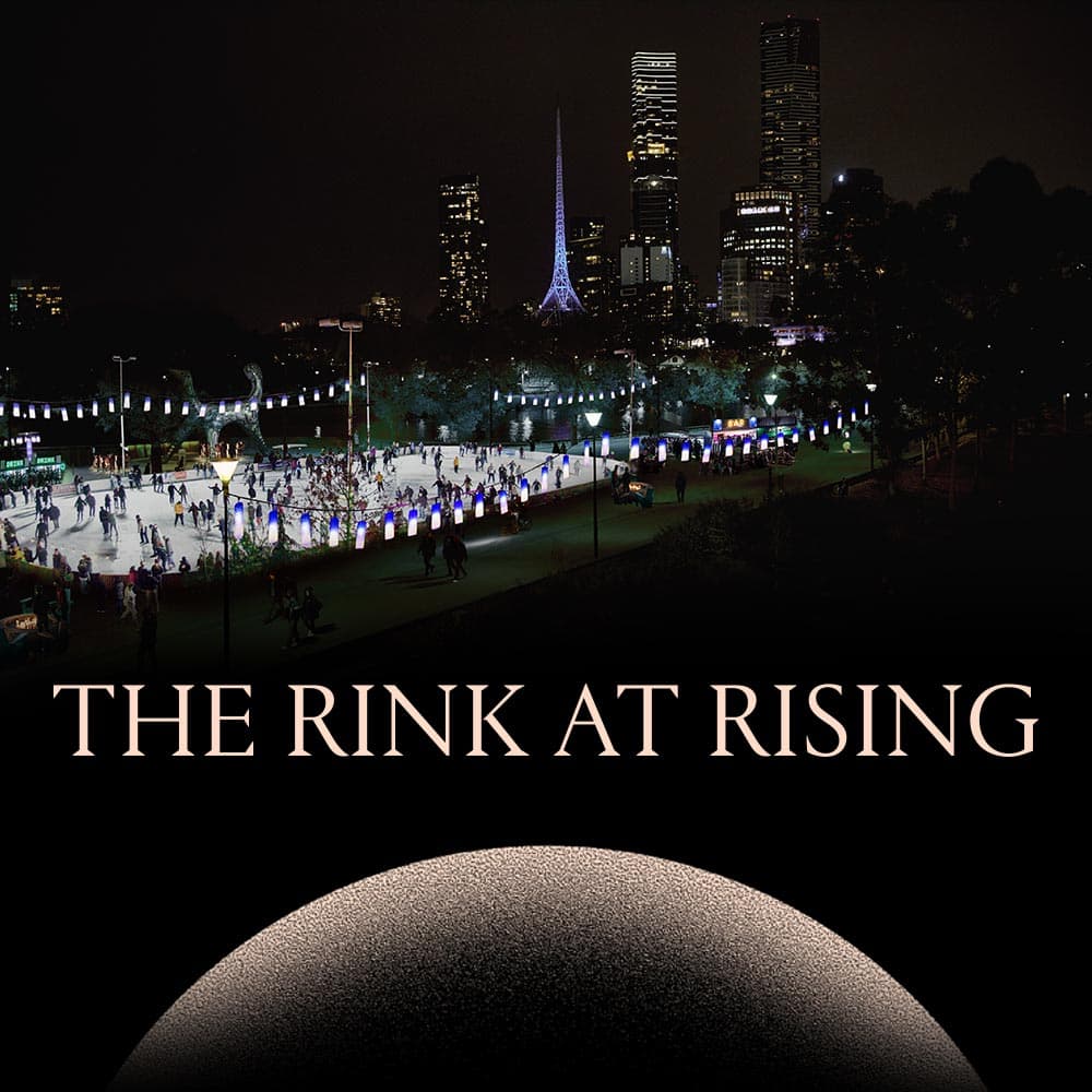 The Rink at RISING Melbourne: music, food, art and culture